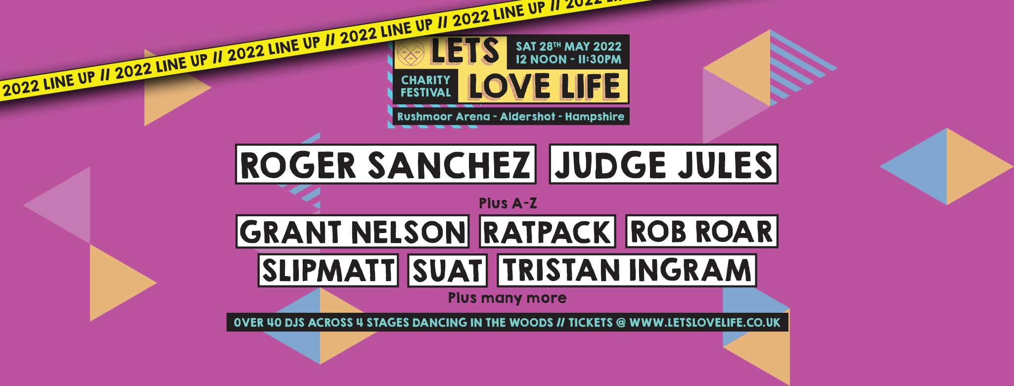 Let's Love Life Festival - Aldershot | SlipMatt