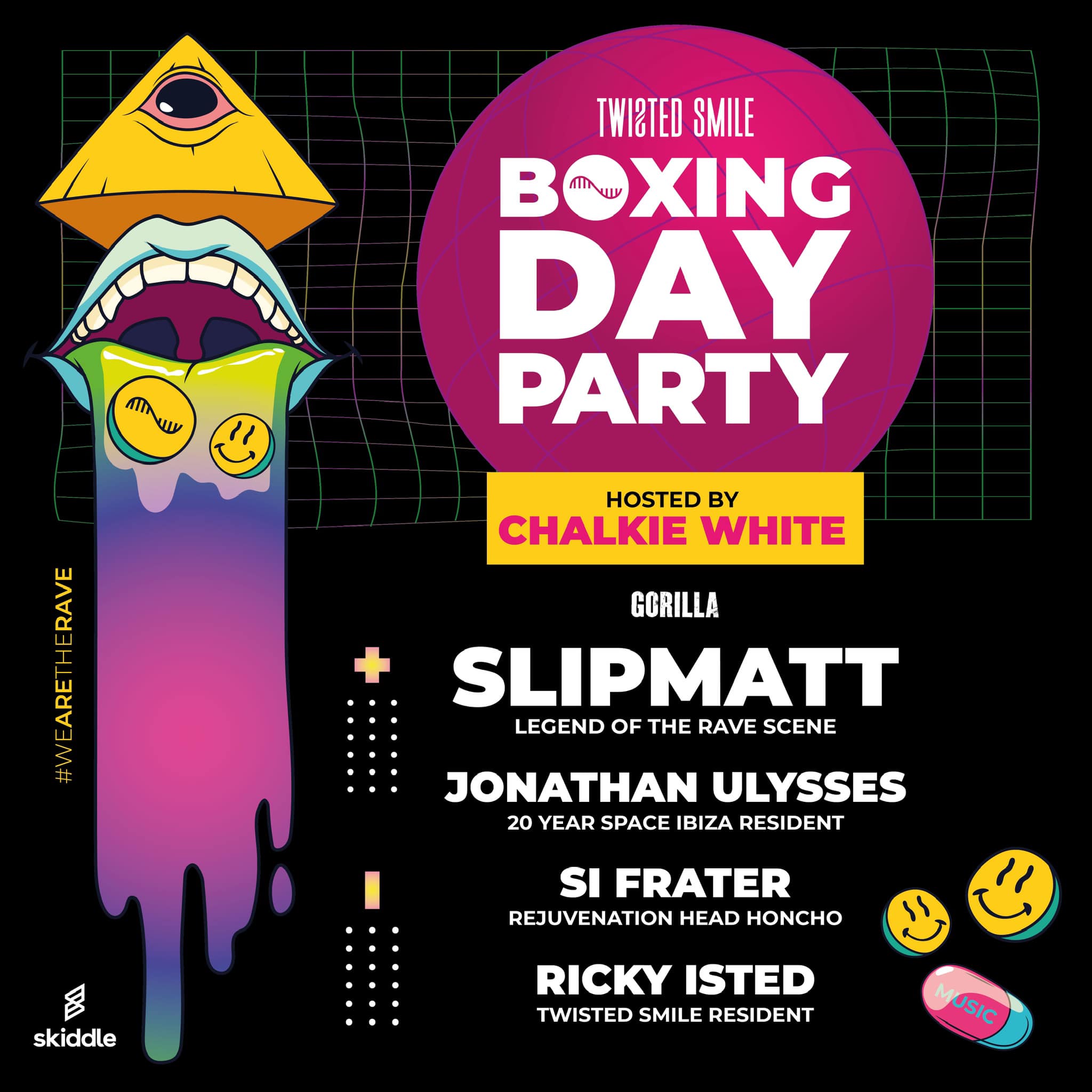 Twisted Smile Boxing Day Party | Slipmatt