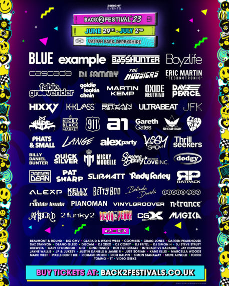 Back2 Festival - Catton Park, Derbyshire | Slipmatt