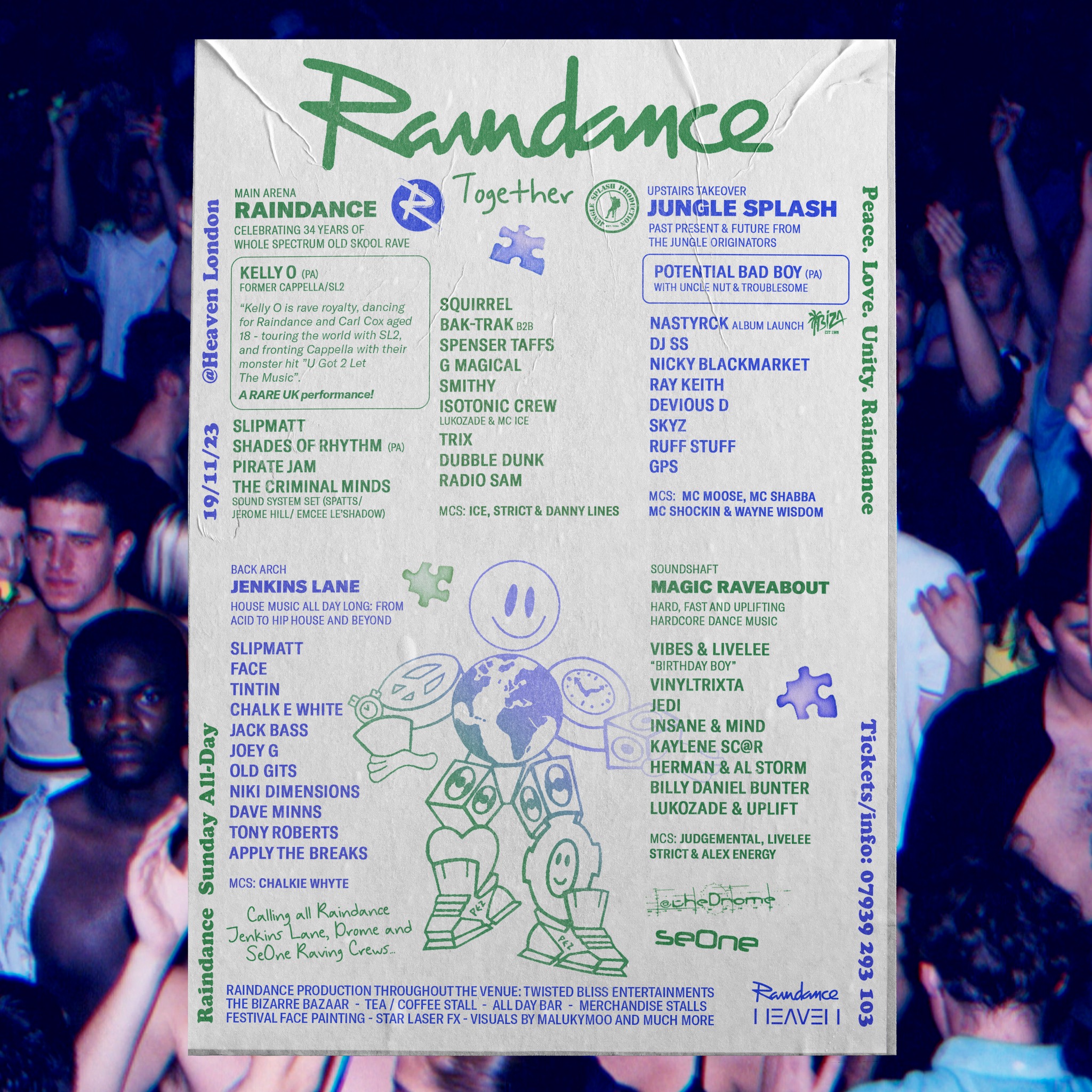 Raindance 34: Jenkins Lane/Drome/SeOne Reunion | SlipMatt