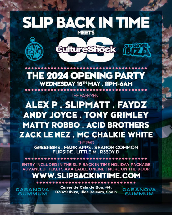 SLIP BACK IN TIME MEETS CULTURE SHOCK | THE 2024 OPENING PARTY | SlipMatt